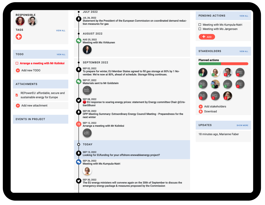 Introducing Pinning to Timelines – © Lobster.ist Oy